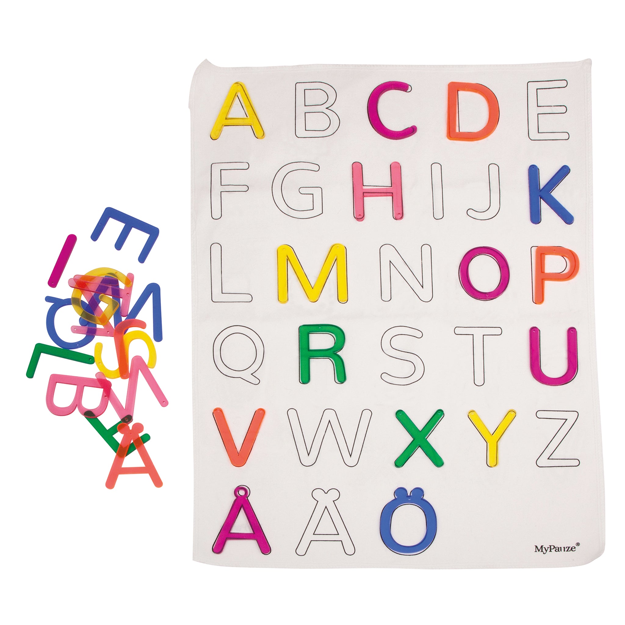 Cotton alfabeth board, inc. 32 letters – MyPauze